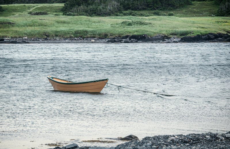 Fishing Boat in Newfoundland and Labrador Stock Photo - Image of ...