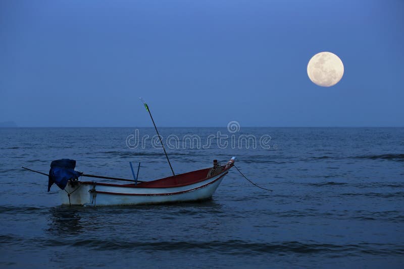 278 Full Moon Fishing Boat Stock Photos - Free & Royalty-Free Stock ...