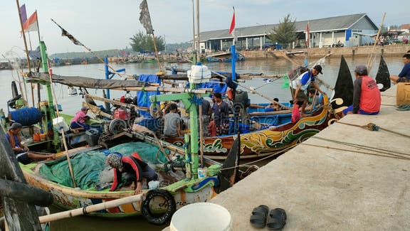 Fishing Boat in Pati Central of Java Editorial Stock Image - Image of ...