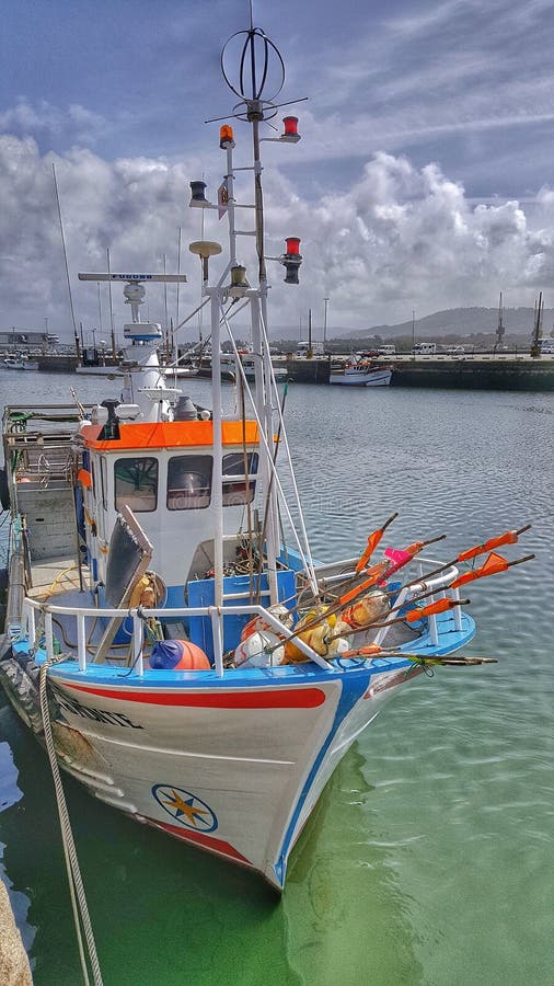 Fishing boat editorial photo. Image of spring, port - 115285971