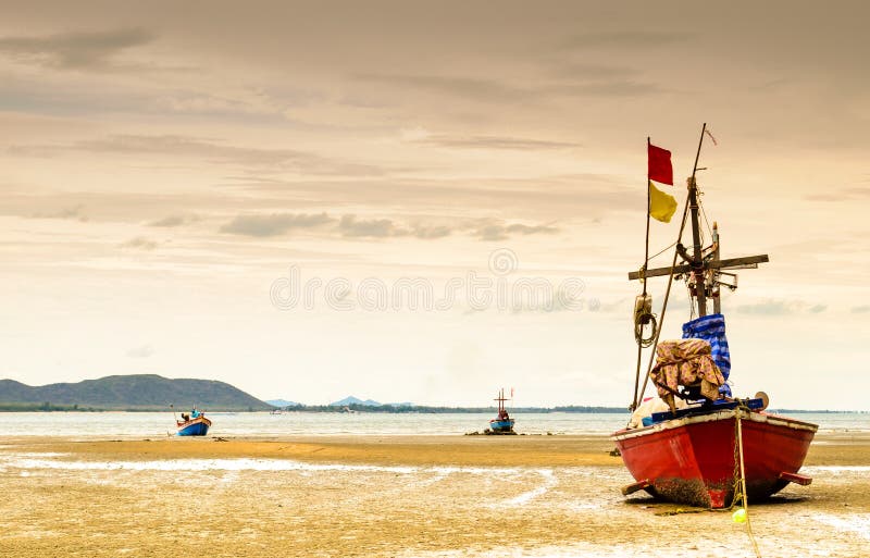 Fishing Boat at Rest stock photo. Image of boat, light - 60654062