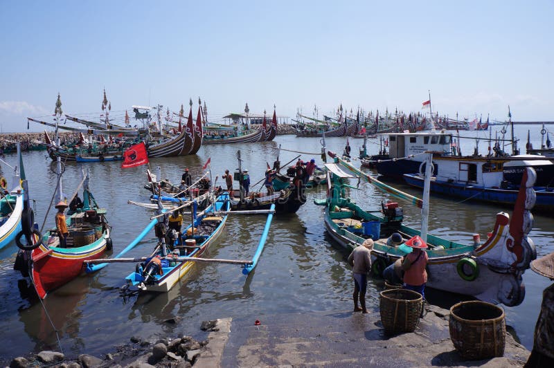 Fishing boat editorial photo. Image of fishing, java - 45340541