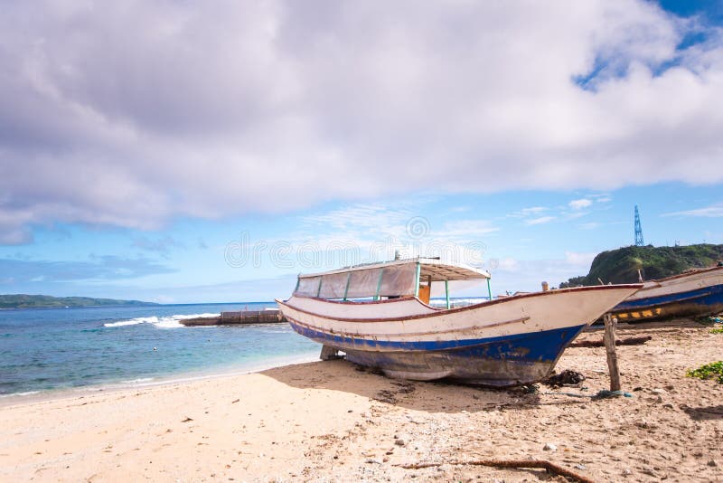 Fishing Boat at Sabtang, Batanes, Philippines Stock Image - Image of ...
