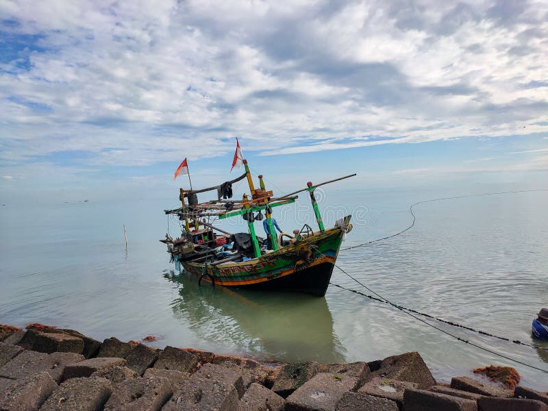 Fishing Boat Sailing for Fish Stock Photo - Image of sailing, fish ...