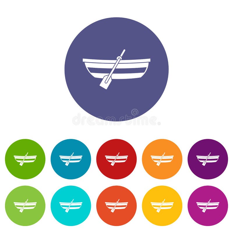 Row Boat Icons Stock Illustrations – 336 Row Boat Icons Stock ...
