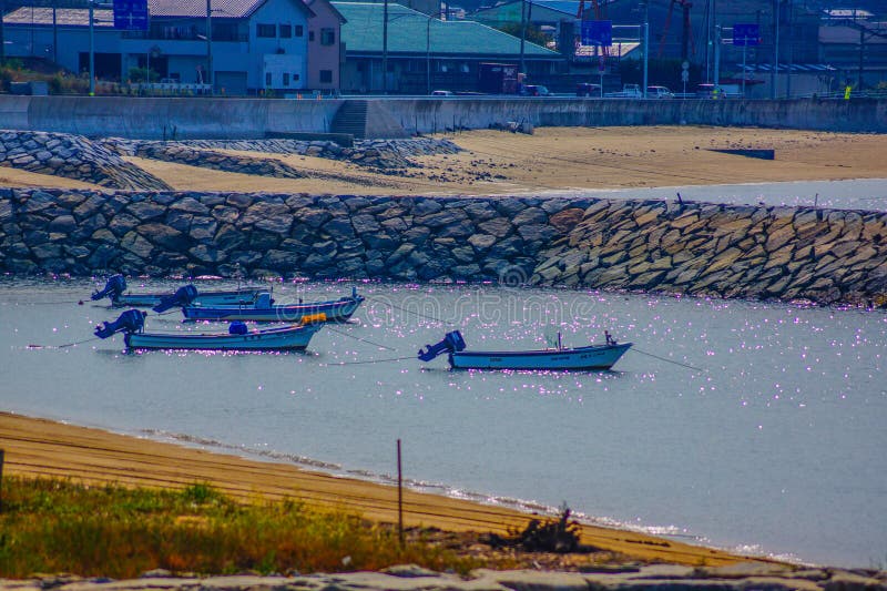 Fishing boat to anchored stock photo. Image of boat - 286680278