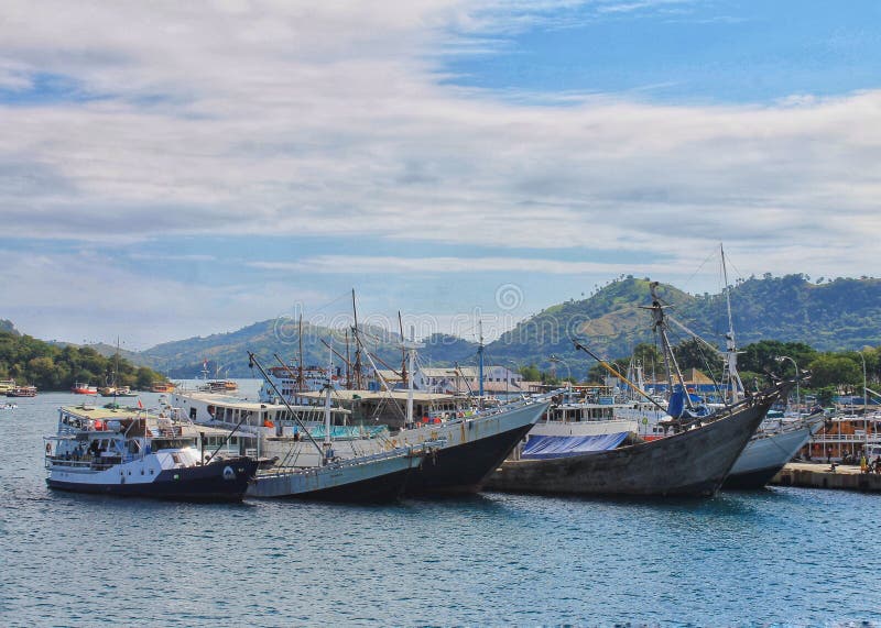 Fishing Boats Dock at the Port Editorial Photography - Image of harbor ...