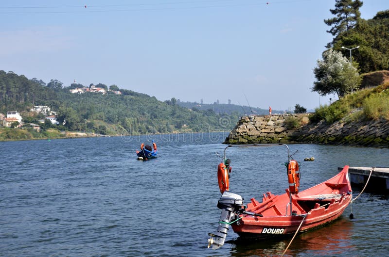 Fishing boats editorial stock photo. Image of scenic - 78483183