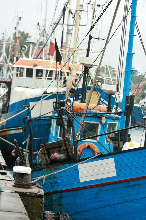 Fishing boats in harbor stock photo. Image of fishing - 3500630