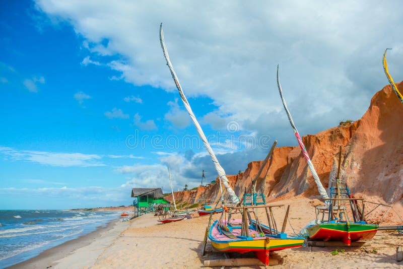 Fishing boats stock photo. Image of summer, beach, travel - 68900214
