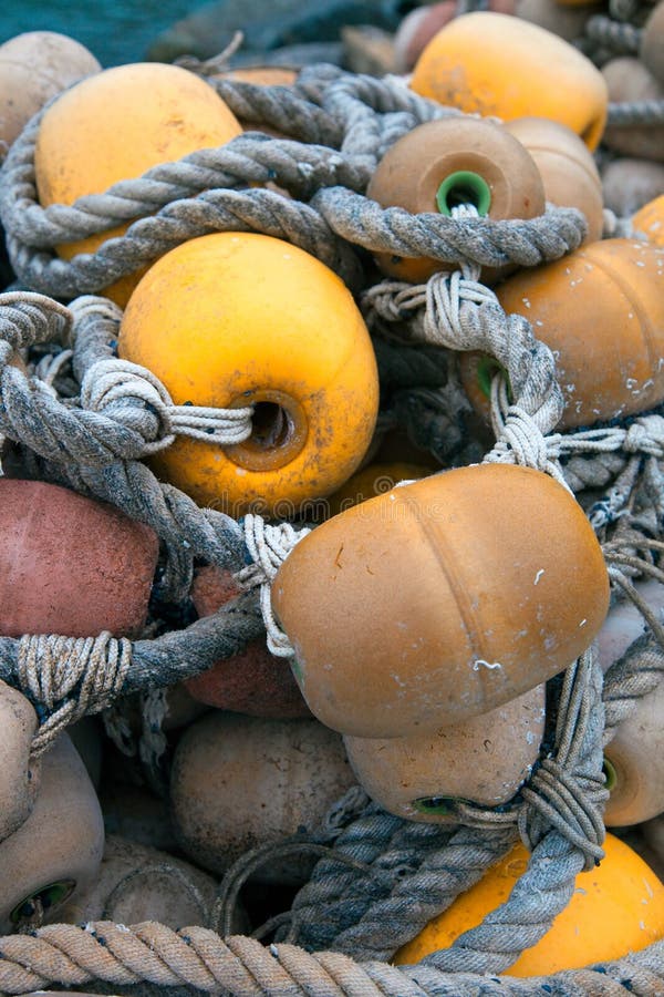 Fishing buoys stock photo. Image of italian, ball, green - 13233984