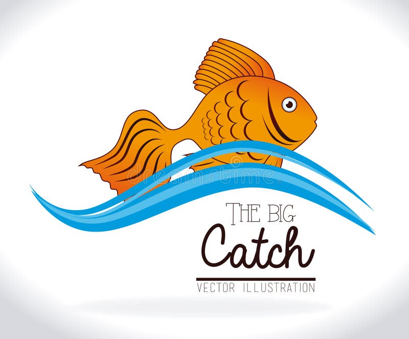 Fishing design stock vector. Illustration of fishhook - 47489274