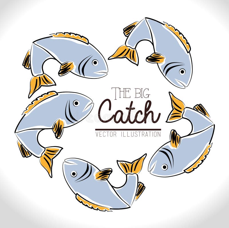 Fishing design stock vector. Illustration of fishhook - 47489274