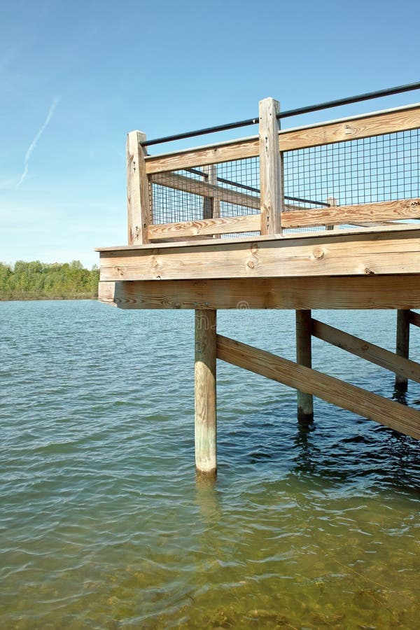 Fishing Dock Vertical stock image. Image of wood, planks - 5231989