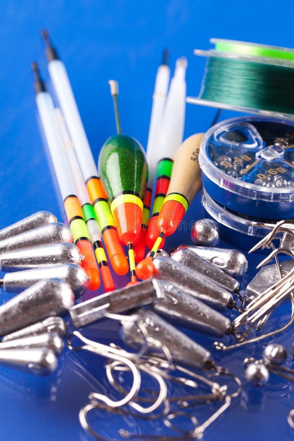 Fishing equipment stock image. Image of macro, nature - 24425155