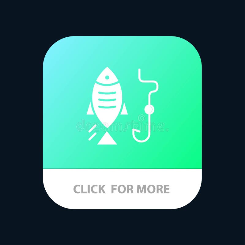 Fishing, Fish, Hook, Hunting Blue Logo Vector Stock Vector ...