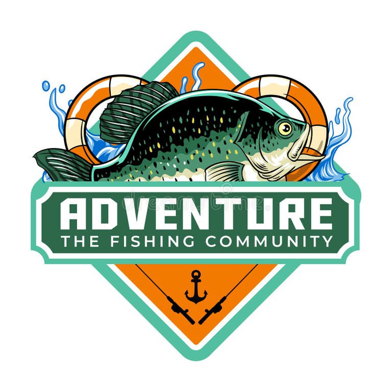 Fishing Community Logo Stock Illustrations – 370 Fishing Community Logo ...