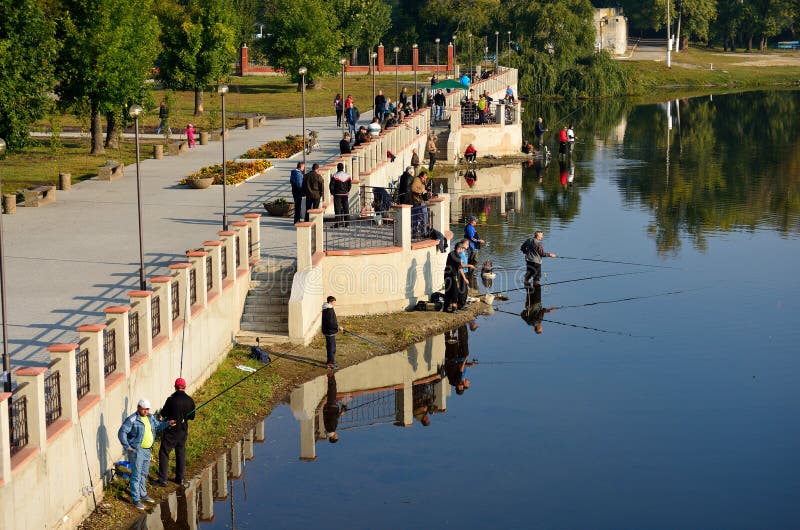 Fishing editorial image. Image of river, summer, fishing - 60860475