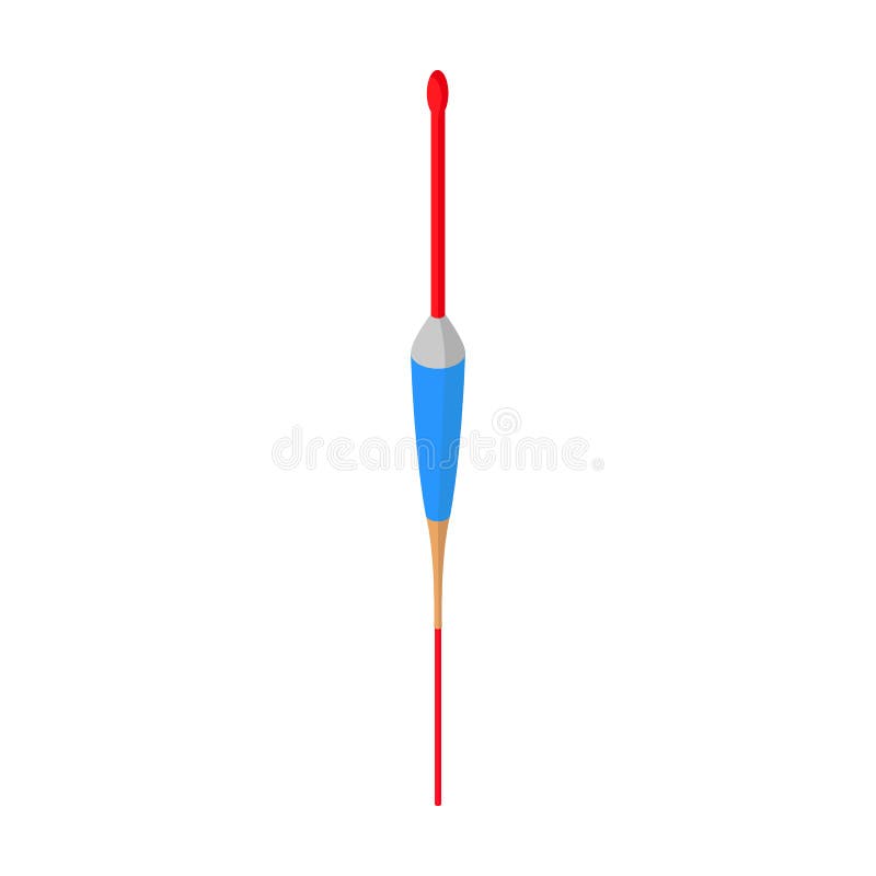 Fishing Float Vector Icon.Isometric Vector Icon Isolated on White ...