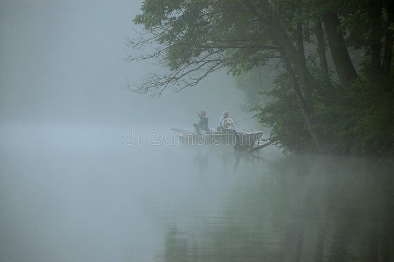Fishing In The Fog Picture. Image: 15149506