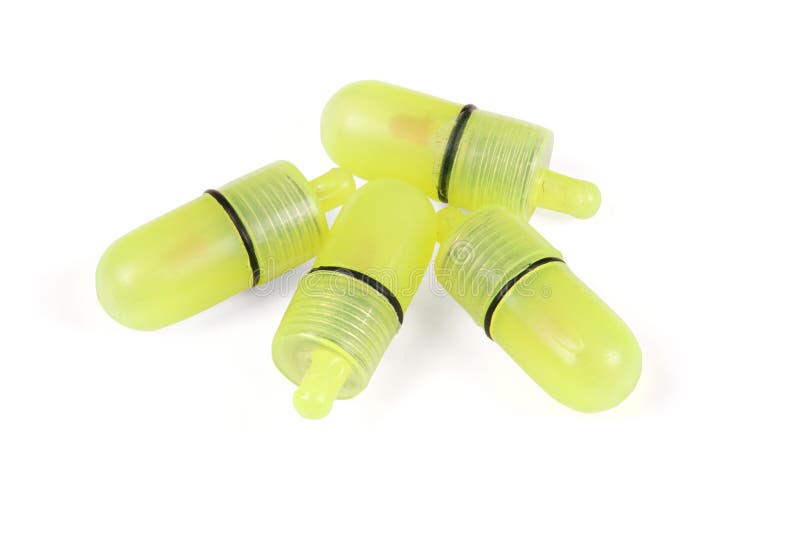 Fishing Four Green LED Power Indicators Stock Image - Image of plastic ...