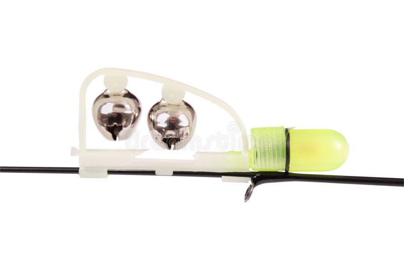 Fishing Green Rattle and LED Power Indicator Stock Image - Image of ...