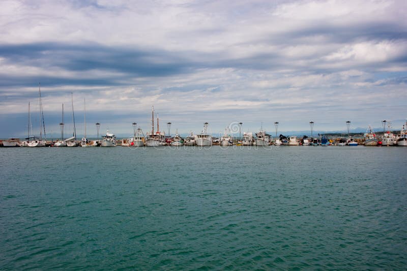 Fishing Harbor stock image. Image of fish, nautical, fishing - 10856187
