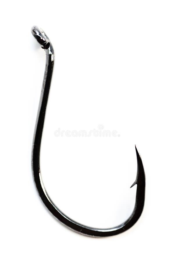 Fish Hook stock photo. Image of object, symbol, fish, shine - 3285982