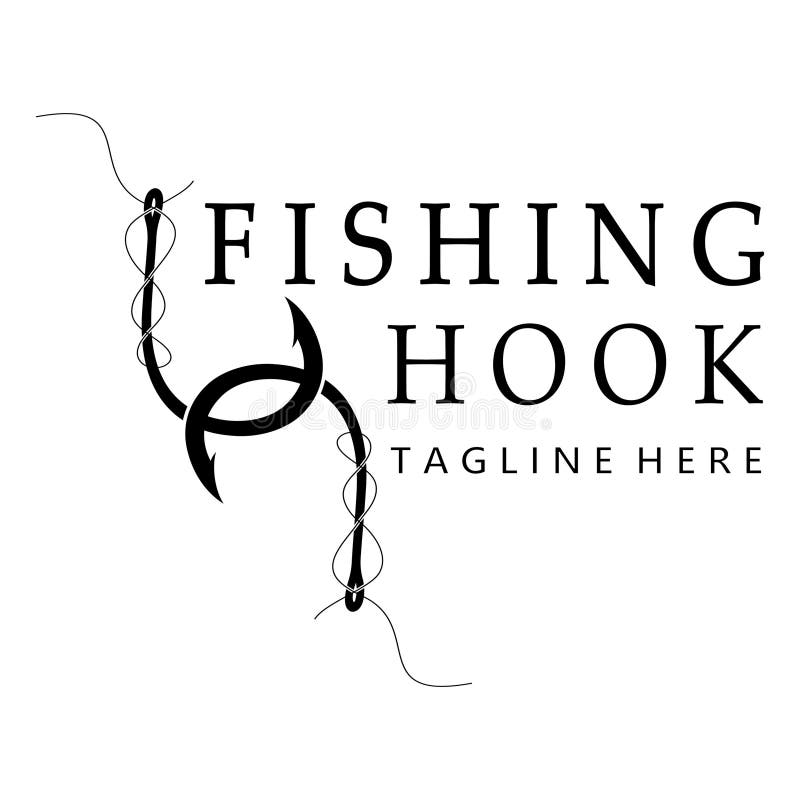 Fishing Hook Logo Design, Fishing Bait, Fishing Shop, Tournament, Angler, Fishing Community ...