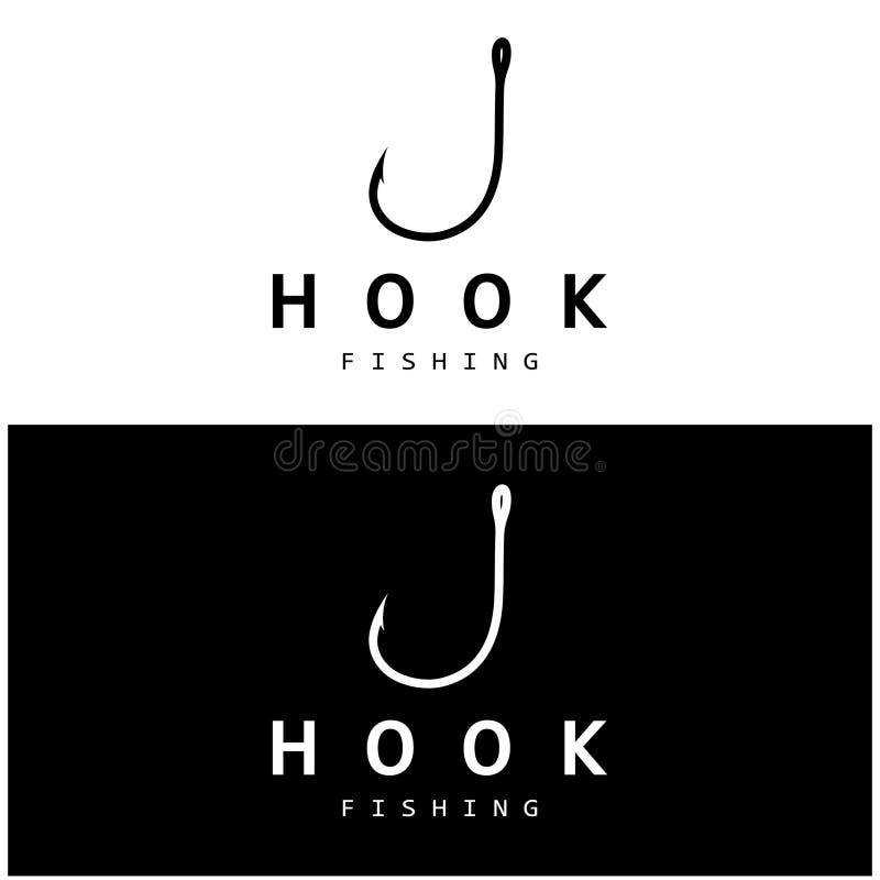 Fishing Hook Logo Design, Fishing Bait, Fishing Shop, Tournament, Angler, Fishing Community ...