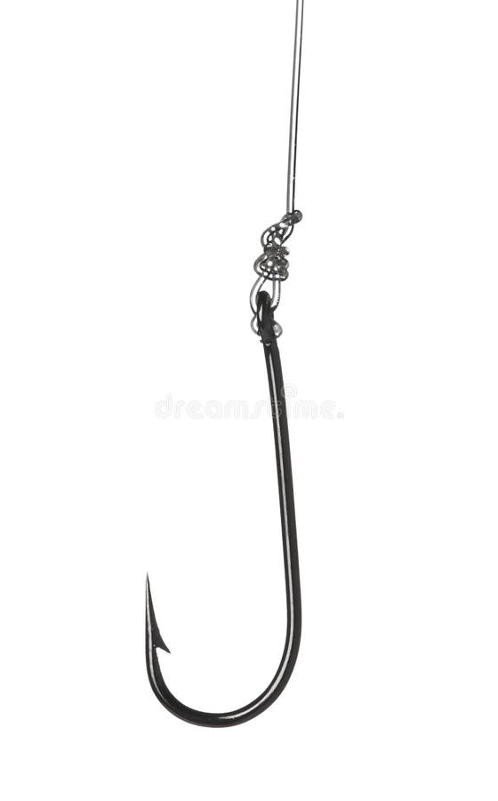 Fishing Hook on White Background Stock Image - Image of professional ...