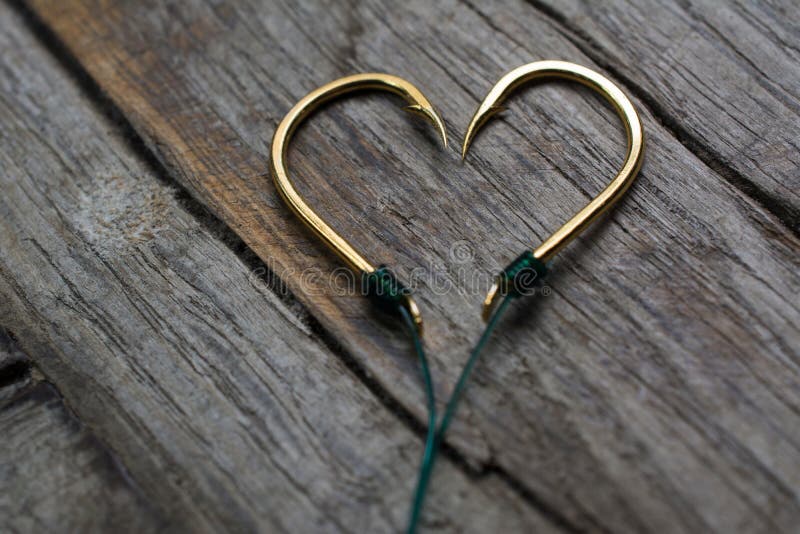 Heart Shape Fishing Hooks Stock Photos - Free & Royalty-Free Stock ...