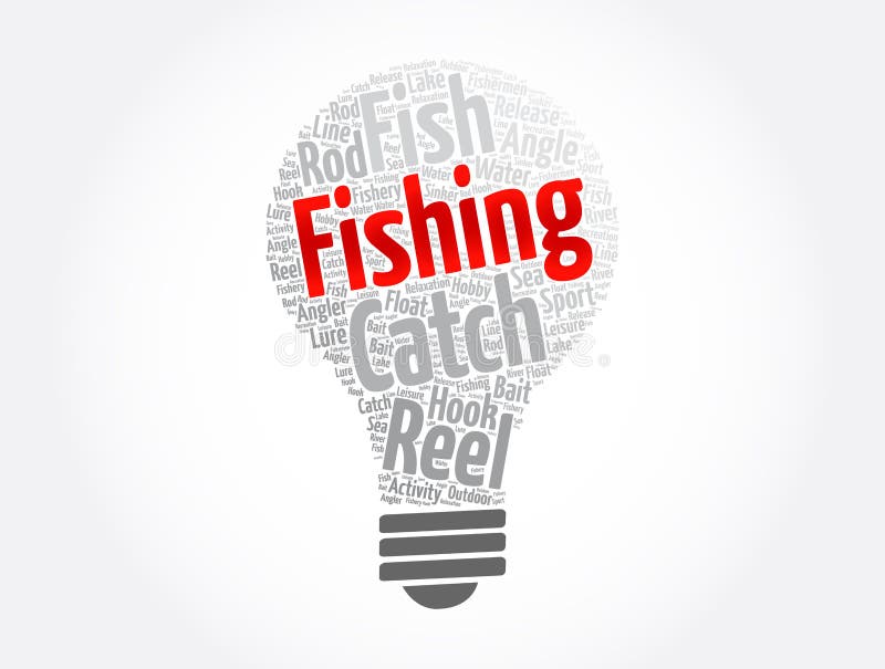 Angling word cloud stock vector. Illustration of angling - 248403378