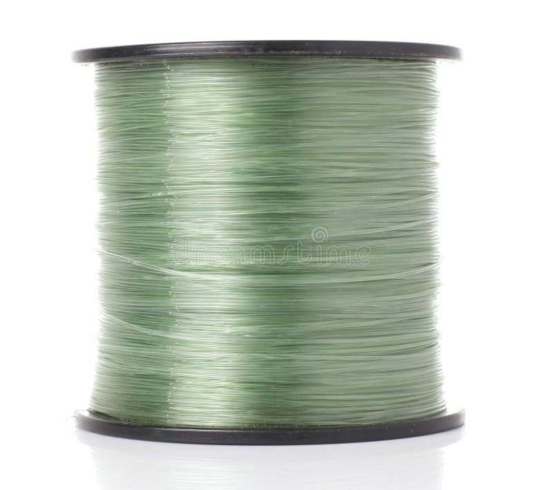 Fishing Line roll stock image. Image of line, green, sport - 24332367