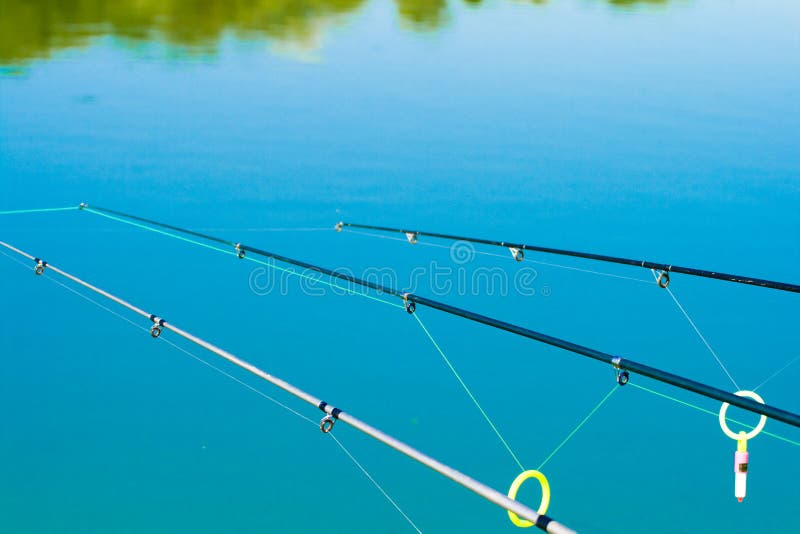 Fishing lines stock image. Image of orange, holiday, fishing - 5691991