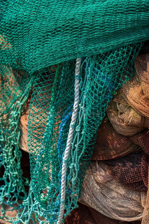 Fishing Lines Fishnets stock image. Image of industrial - 68594551