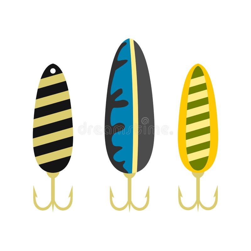 Fishing Lure Icon, Isometric Style Stock Vector - Illustration of pike ...