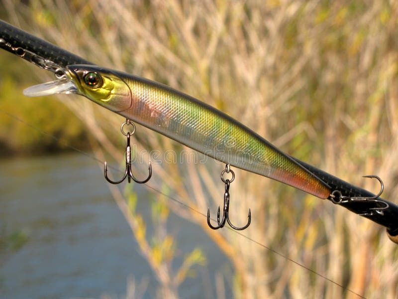 Fishing lure stock photo. Image of fishing, reel, leisure - 38071986