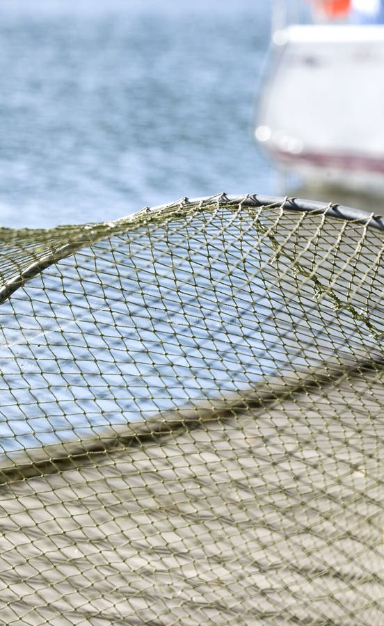 Fishing mesh stock photo. Image of long, traps, rope - 18998204