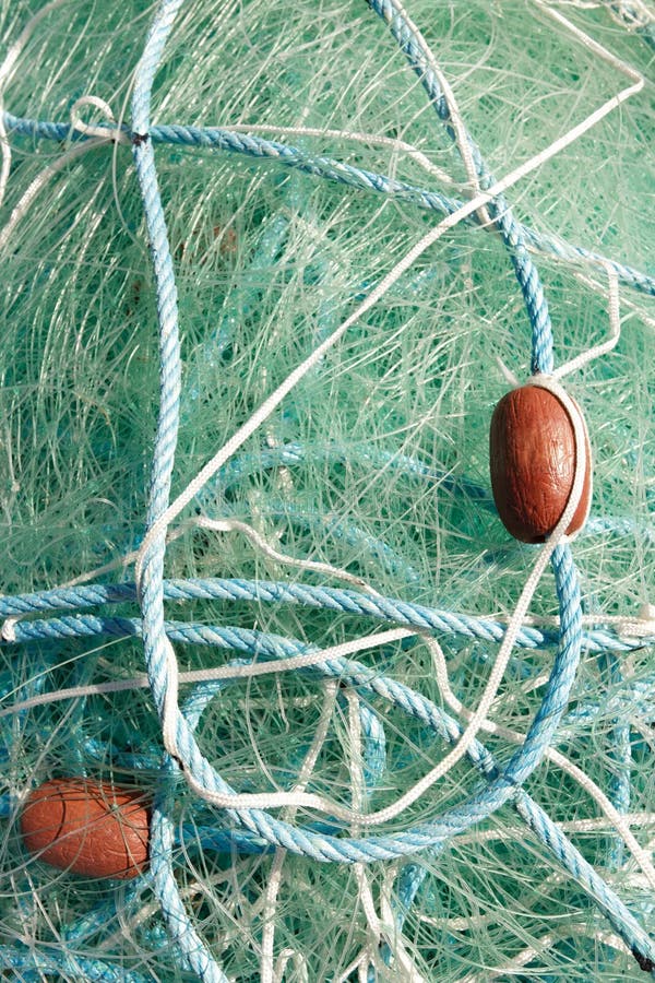 Fishing net closeup stock image. Image of commercial - 16032805