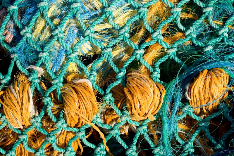 Blue fish net background stock image. Image of macro - 14112937