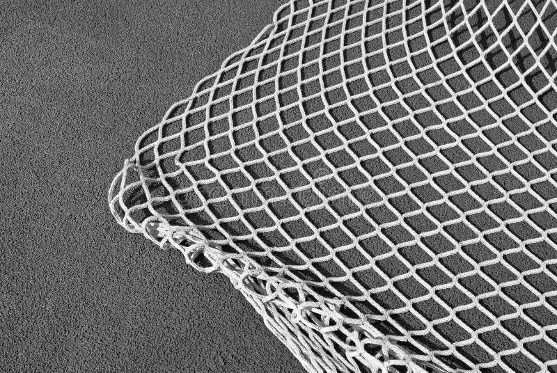 Fishing Net in Black and White Stock Image - Image of decorative, rope ...