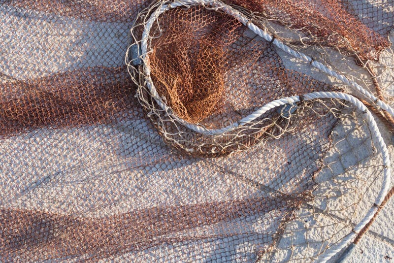 Fishing net close up stock image. Image of industry - 170198073
