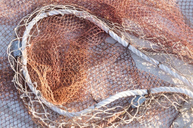 Fishing net close up stock image. Image of fishing, detail - 189560833
