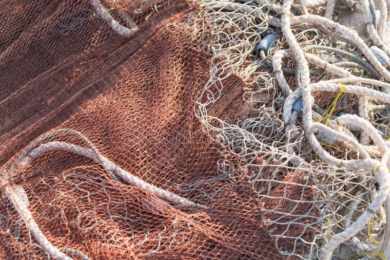 Fishing net close up stock photo. Image of hawser, closeup - 204766706