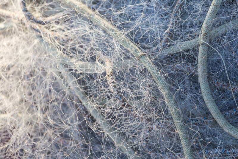 Fishing net close up stock image. Image of detail, industry - 204766711