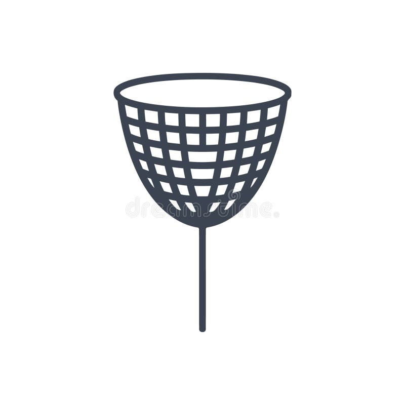 Fishing Net Icon stock vector. Illustration of equipment - 374473658