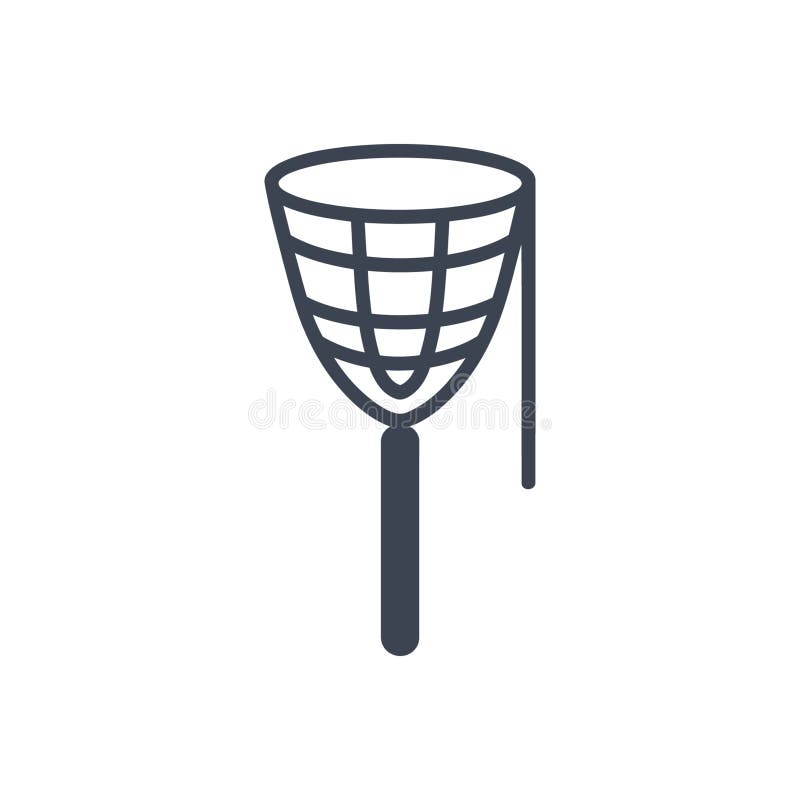 Fishing Net Icon stock vector. Illustration of equipment - 374473902