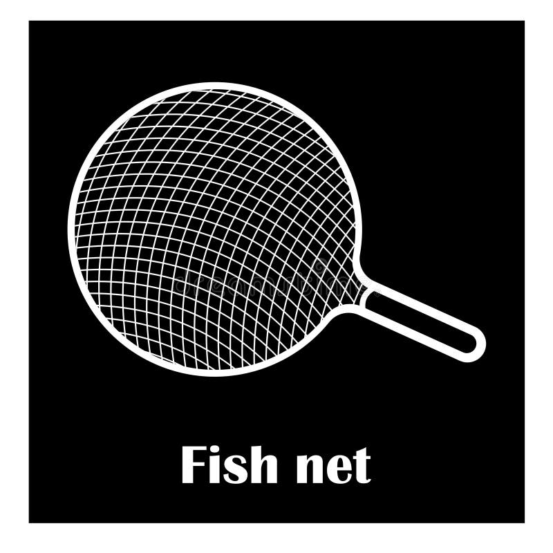 Fishing net icon stock vector. Illustration of outdoors - 294150959