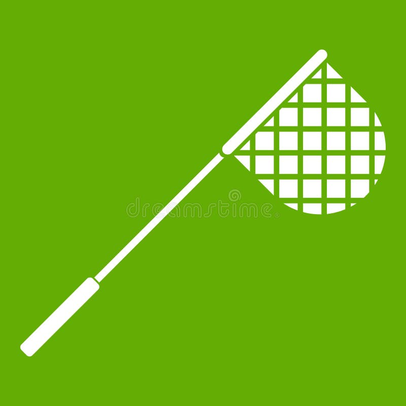 Fishing net icon green stock vector. Illustration of network - 109426017